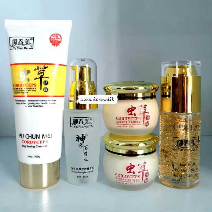 Jual [BPOM ORIGINAL LOKAL] YU CHUN MEI Cordyceps Whitening Kit | Shopee ...