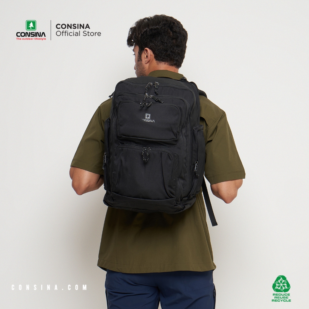 Jual Consina Widezone Ransel Tas Punggung Laptop Urban Travel Backpack ...