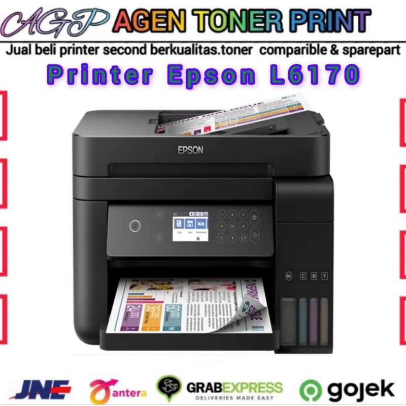 Jual Printer Epson L6170 Multifungsi Print Scand Copy Adf Wifi | Shopee ...