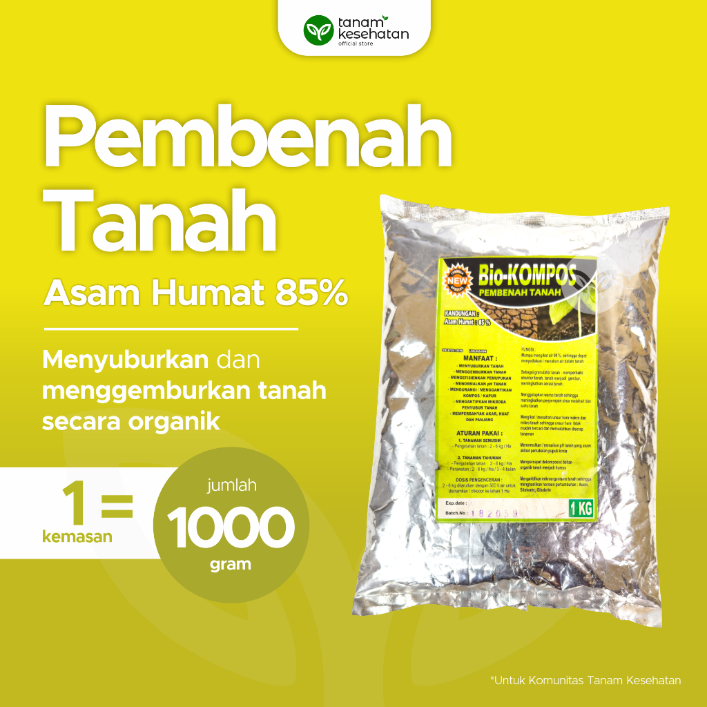 Jual Bio Kompos Nutrisi Penyubur Tanaman Tanah dan Komposter Sampah ...