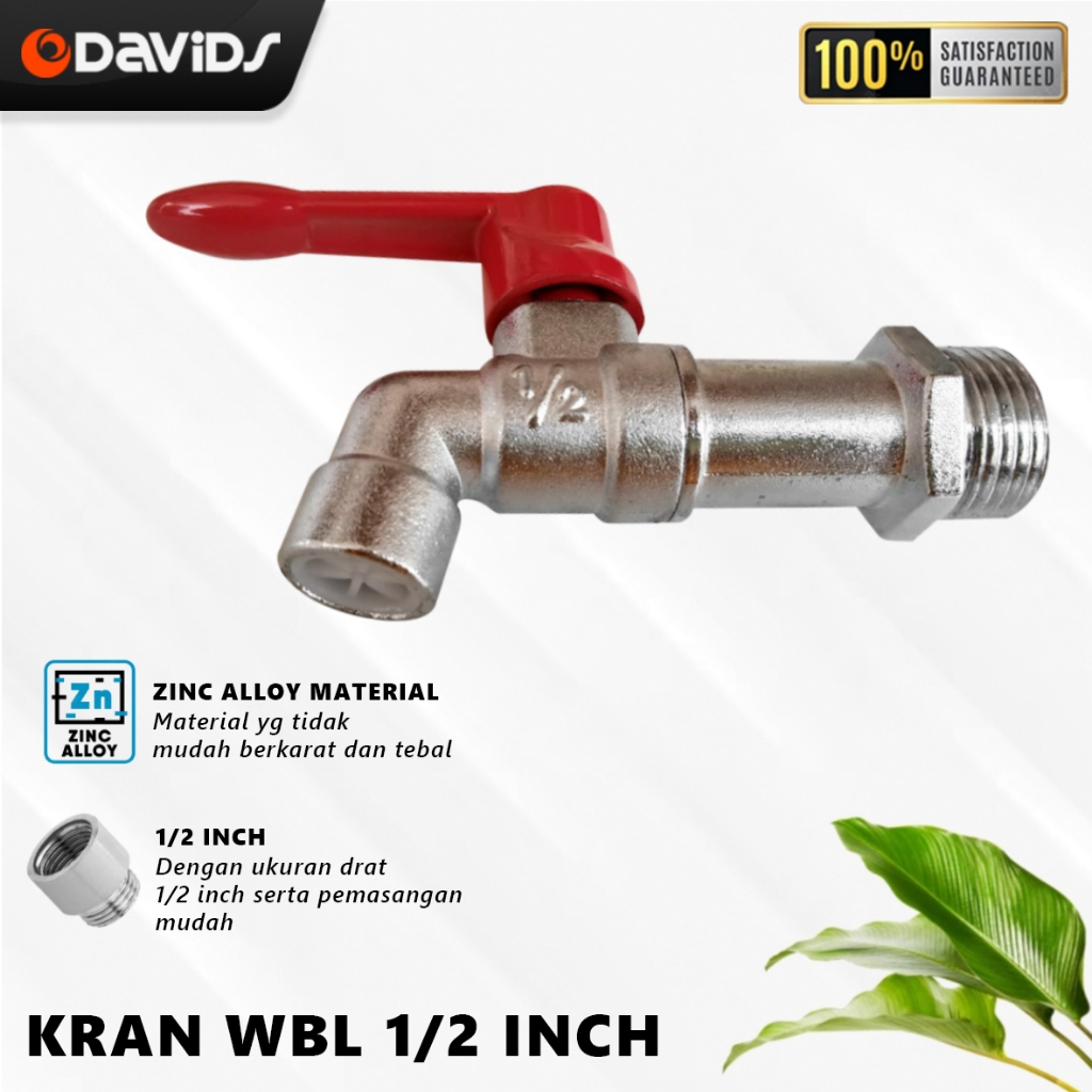 Jual Kran Kamar Mandi Keran Air Tembok Taman model onda WBL 1/2 Inch ...