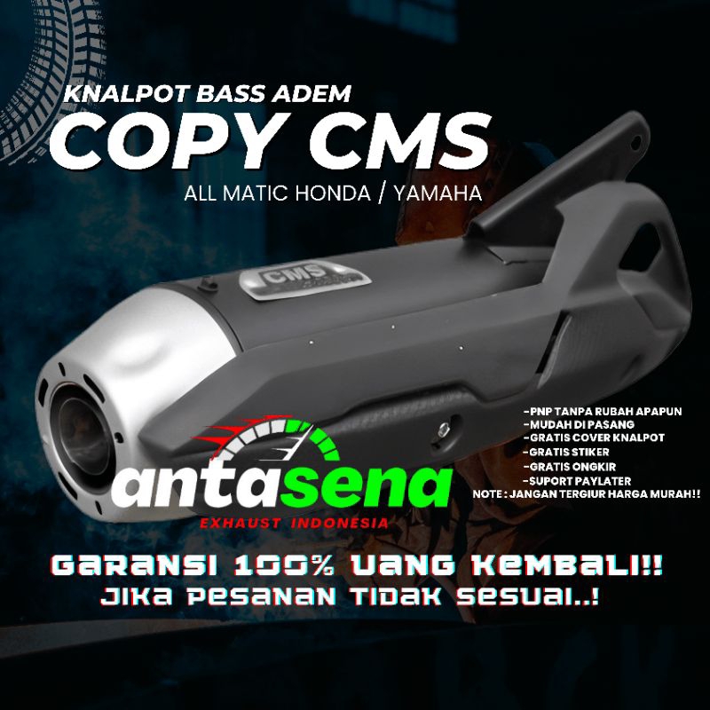 Jual KNALPOT TSUKIGI COPY CMS NGEBAS ADEM KNALPOT RACING BEAT/BEAT FI/BEAT STREET/BEAT DELUXE ...