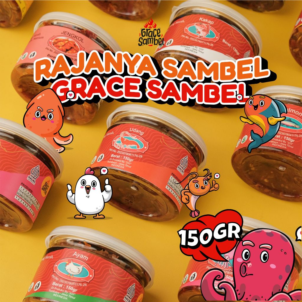 Jual Grace Sambel - All Varian Sambel Topping 150-300 gr | Shopee Indonesia Jual Grace Sambel - All Varian Sambel Topping 150-300 gr | Shopee Indonesia