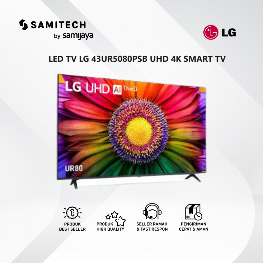 Jual LED TV 43" LG 43UR8050PSB 43UR8050 UHD 4K SMART TV | Shopee Indonesia