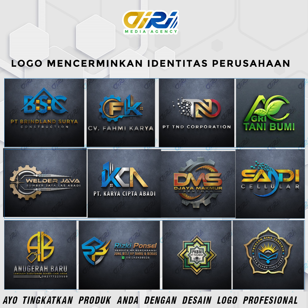 Jual PLATINUM CLASS JASA DESAIN LOGO PROFESIONAL PERUSAHAAN UMKM ...
