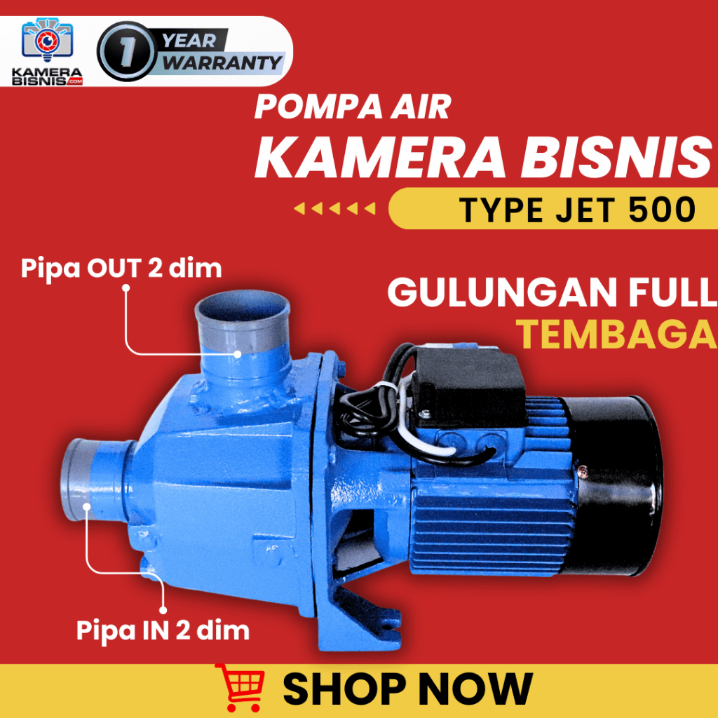 Jual Mesin pompa air modifikasi jet 500 pompa air pipa 2 dim kapasitas ...