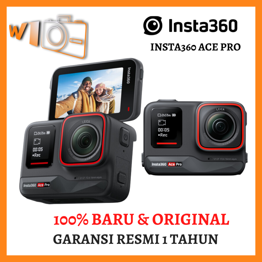 Jual Insta360 Ace Pro Action Camera Insta 360 Ace Pro Action Cam RESMI | Shopee Indonesia