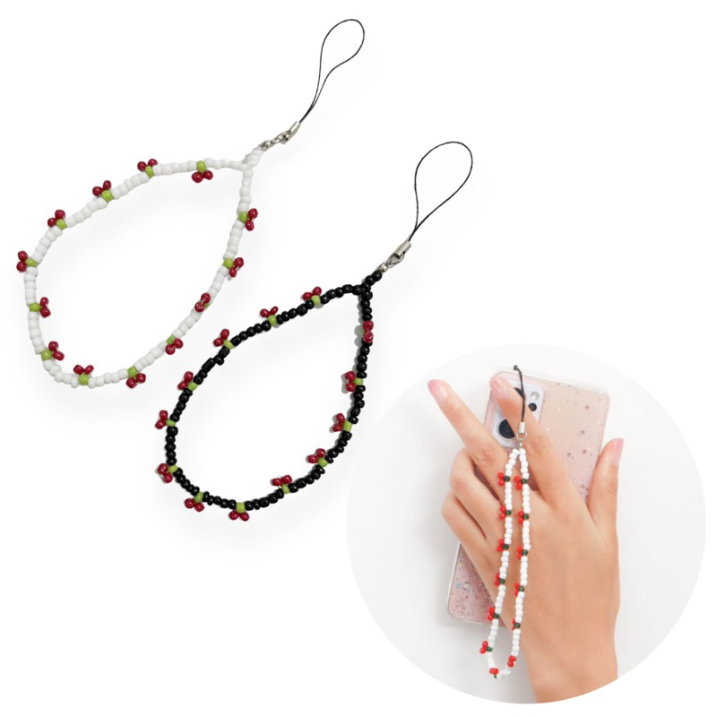 Jual Salsa Cherry Phone Strap Tali Gantungan HP Lanyard Tali HP Phone ...