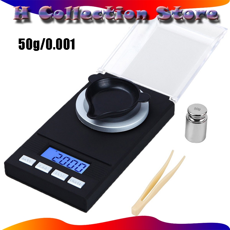 Jual High-Precision Akurasi 0.001 Gram Timbangan Digital Perhiasan Emas ...