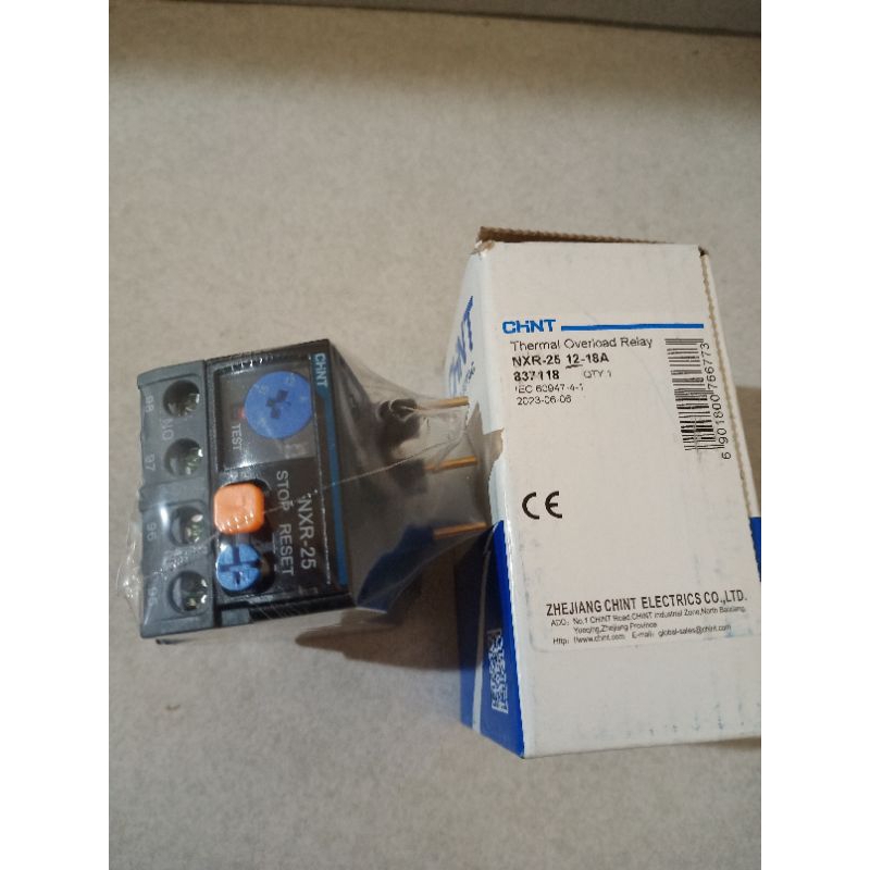 Jual Thermal Overload Relay Chint NXR 25 | Shopee Indonesia
