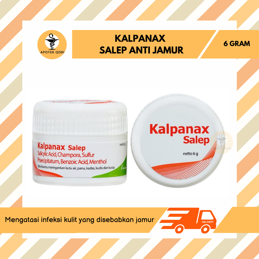 Jual KALPANAX SALEP 6 GRAM/OBAT JAMUR/KUTU AIR/PANU/KADAS/KURAP ...