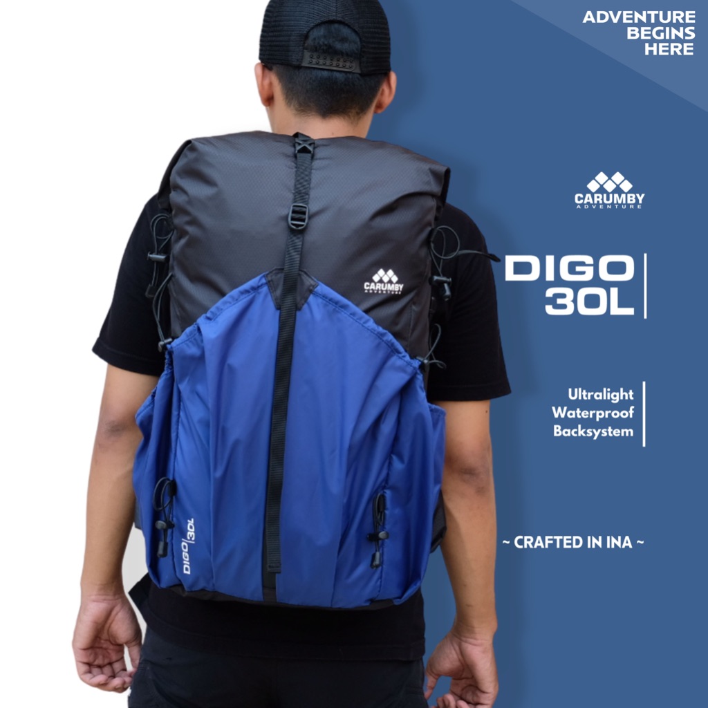 Jual Tas Gunung Ransel Backpack Ultralight Carumby Digo 30L Waterproof ...