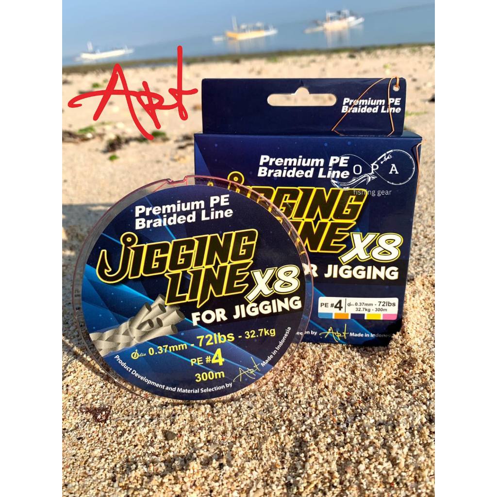 Jual Senar PE Jigging Line X8 Premium Braided PE Line 300 400 600 Meter | Shopee Indonesia