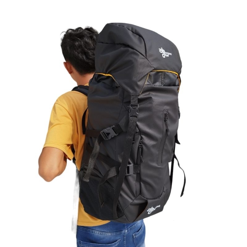 Jual TAS RANSEL GUNUNG WATERPROOF CARRIER 55 LITER DAN RAINCOVER TAS ...