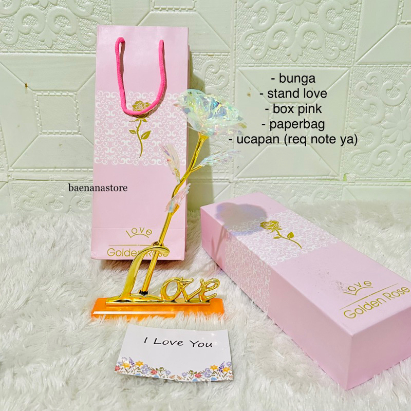 Jual Gift box bunga mawar - bunga mawar dekorasi - kado pacar kado unik ...