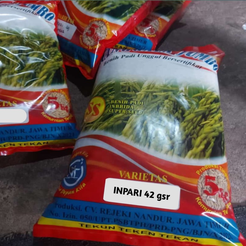 Jual Benih padi Inpari 42 gsr 5kg | Shopee Indonesia