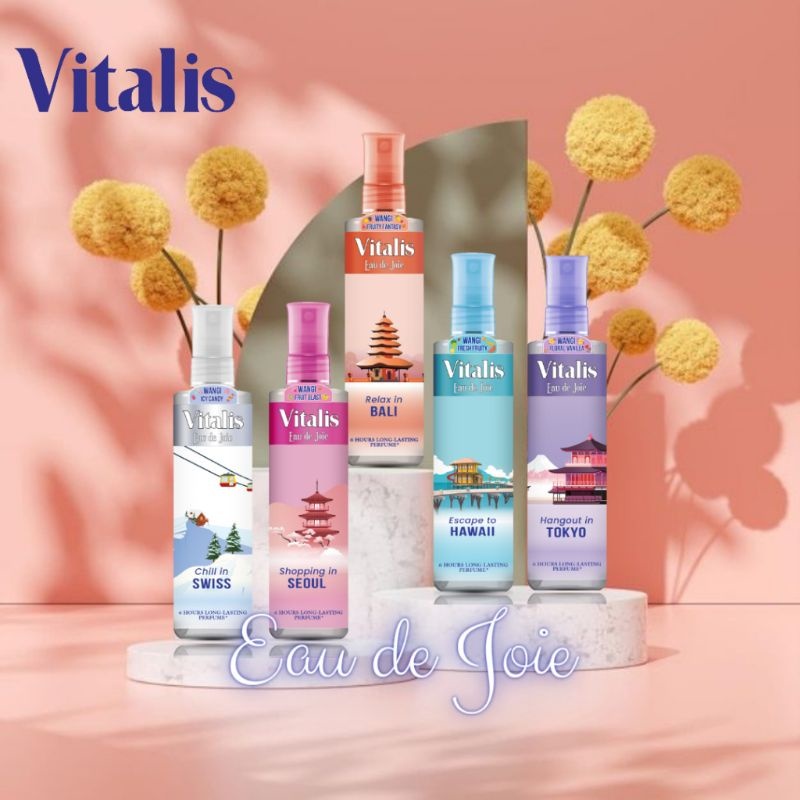 Jual Vitalis Eau De Joie Parfum 100ml | Shopee Indonesia