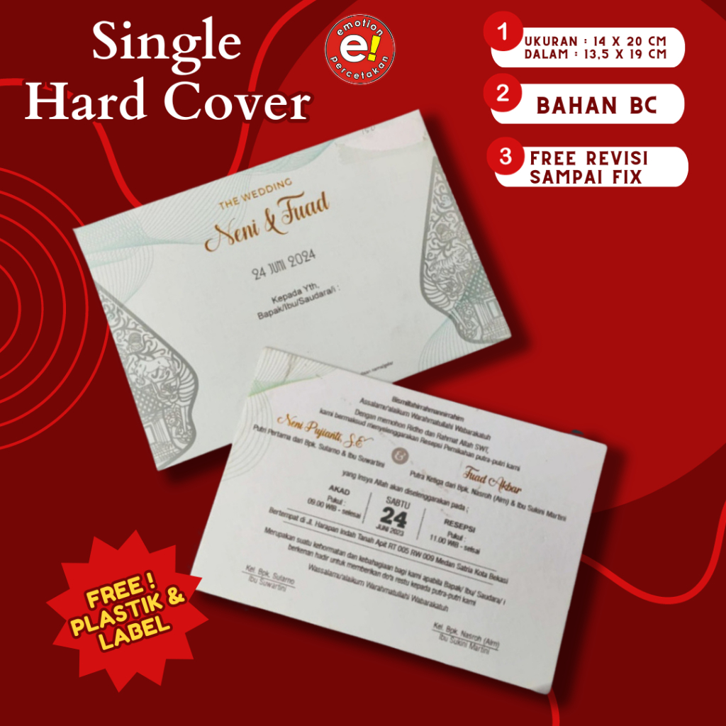 Jual Undangan Unik Undangan Murah Undangan Kekinian Undangan Pernikaha ...