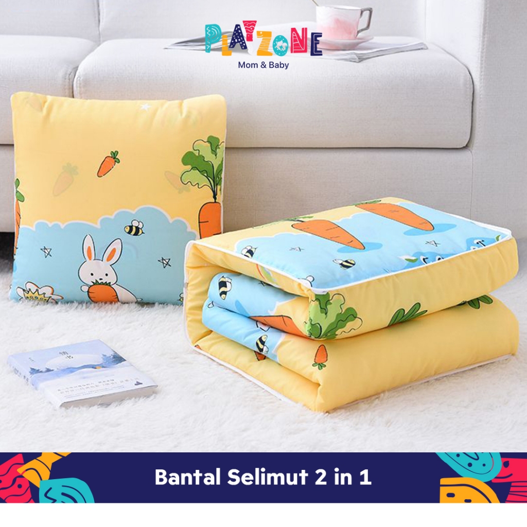 Jual PlayZone COD | Balmut VIRAL 2 in 1 Bantal Selimut Traveling Mini ...
