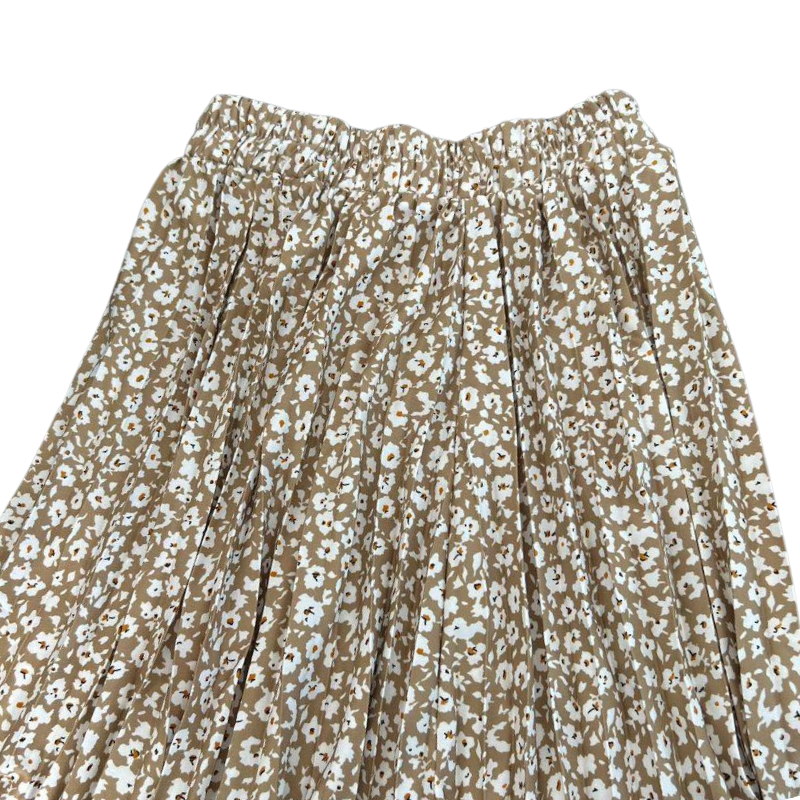 Jual Rok Motif Korean Look - Rok Plisket Motif Premium Tebal - Pleated ...