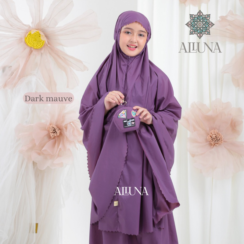 Jual ALLUNA - Mukena Anak Mini Travel Parasut Korea Premium Kids ALANA ...