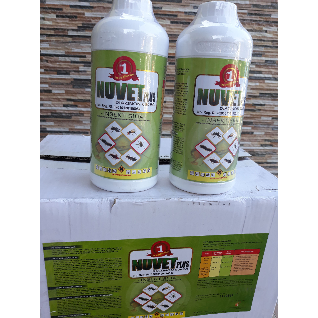 Jual NUVET PLUS 600 EC OBAT FOGGING PEMBASMI NYAMUK, LALAT, SEMUT ...