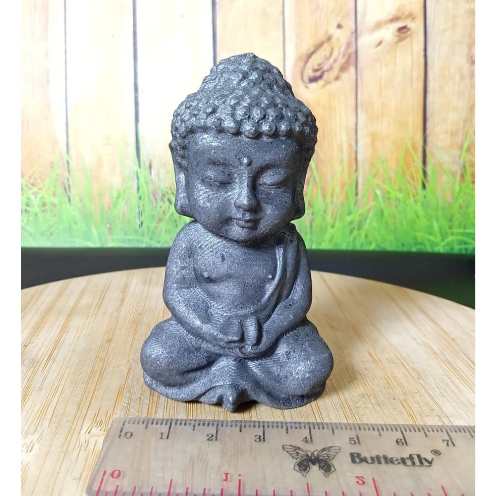Jual Natural Shungite Carving Buddha Meditate (Harga per pcs) | Shopee ...