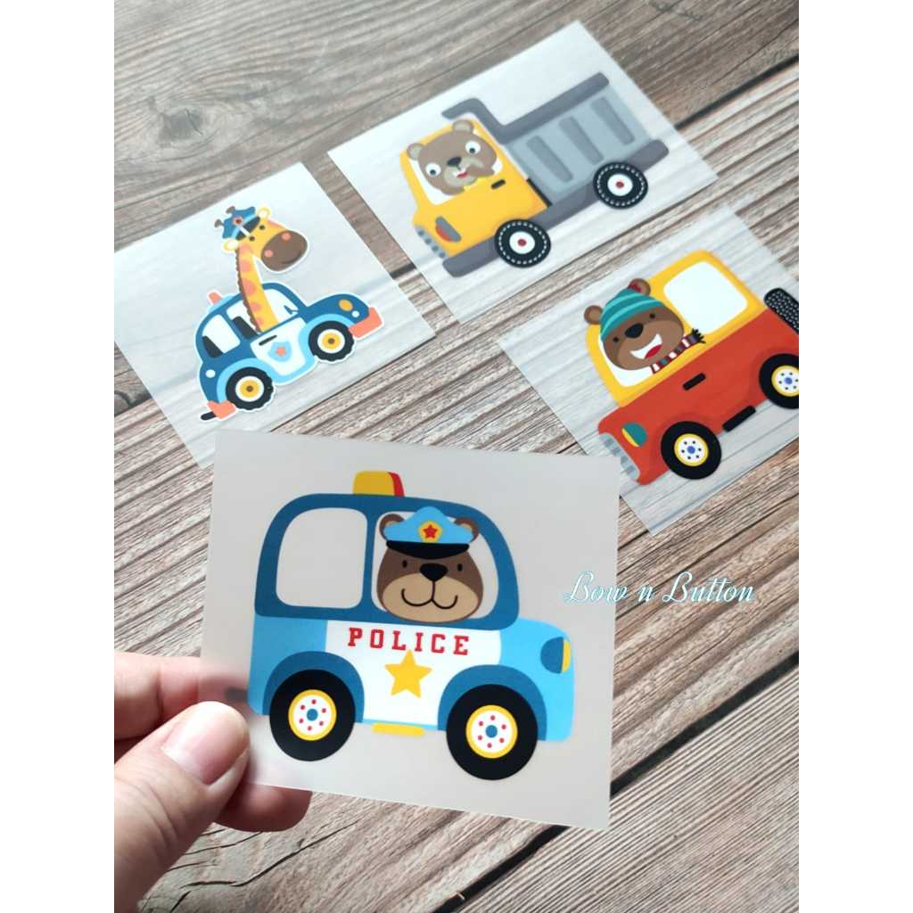 Jual Sticker Baju Mobil Hewan Setrika Patch Sablon Iron Stiker Cute Car ...