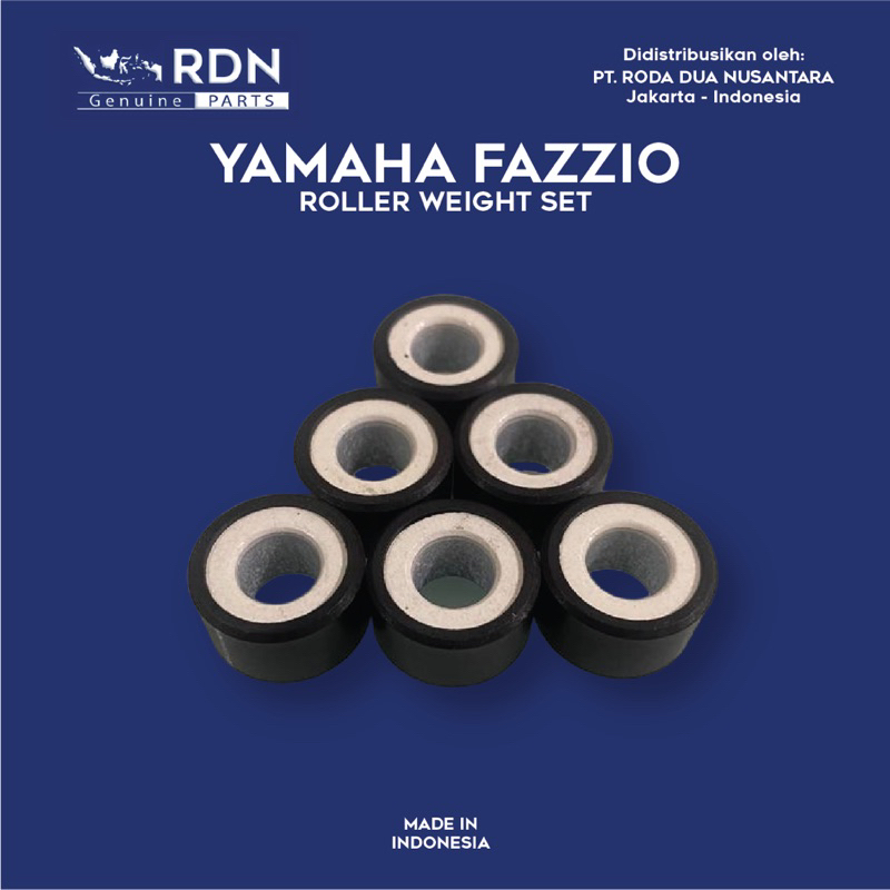 Jual Roller Weight Set Yamaha Fazzio Original RDN | Shopee Indonesia