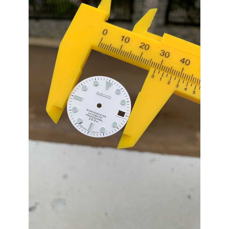 Jual Plat dial jam tangan seiko 28,5mm putih istimewa | Shopee Indonesia