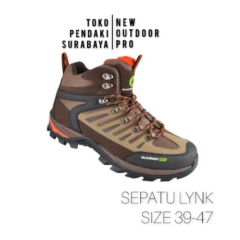 Jual 39-47 OUTDOOR PRO SEPATU GUNUNG PRIA LYNK I SEPATU OUTDOOR PRO ...