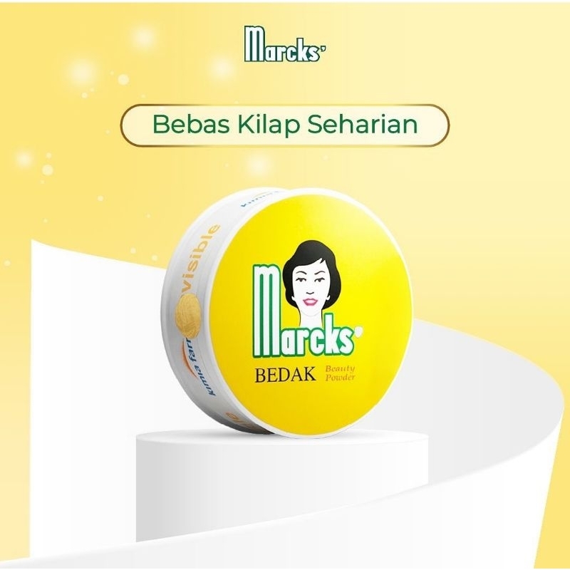 Jual Marcks Bedak Beauty Powder (Tabur) | Shopee Indonesia