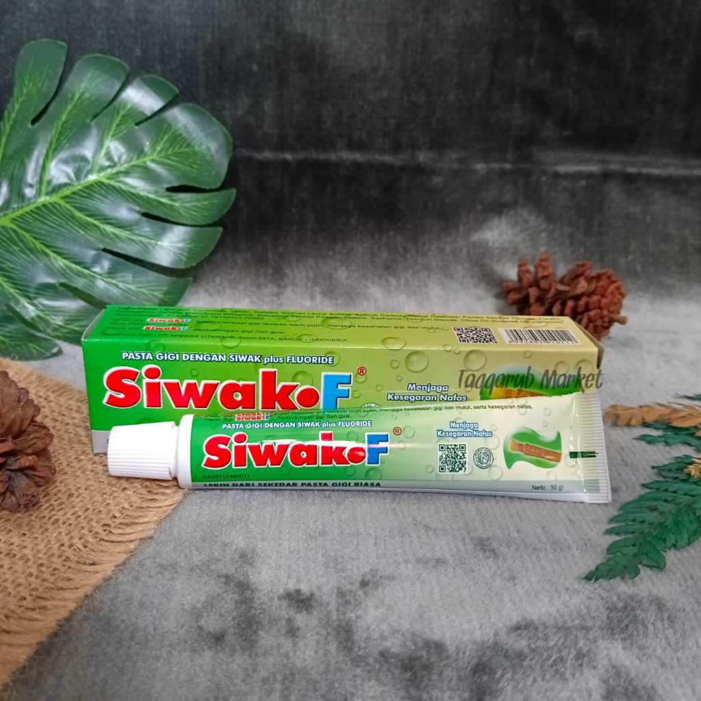 Jual Pasta Gigi Siwak F Original 50 Gram Halal Toothpaste Odol Siwak ...