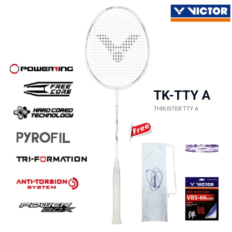 Jual NEW LIMITED Raket Badminton Victor Thruster TTY / TK-TTY A ...