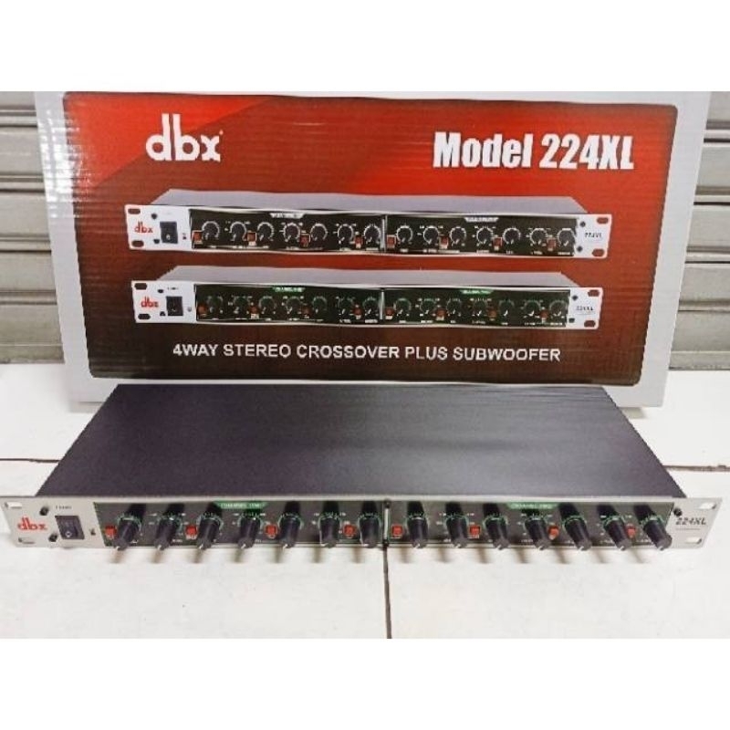 Jual CROSSOVER 224XL 4 WAY STEREO ADA OUTPUT HIGH MID LOW SUB 224 XL | Shopee Indonesia