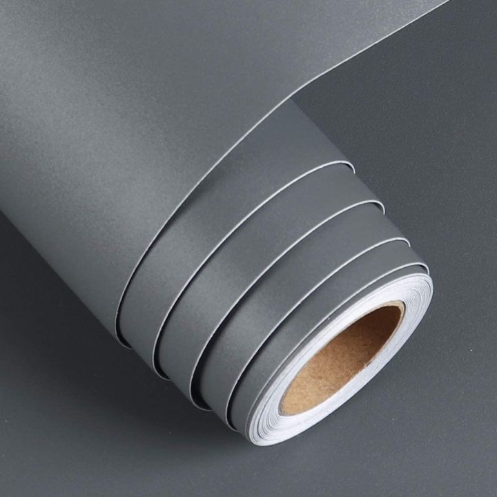 Jual Wallpaper Dinding Polos Abu 45cm x 10m Wallpaper Dinding 10 meter ...