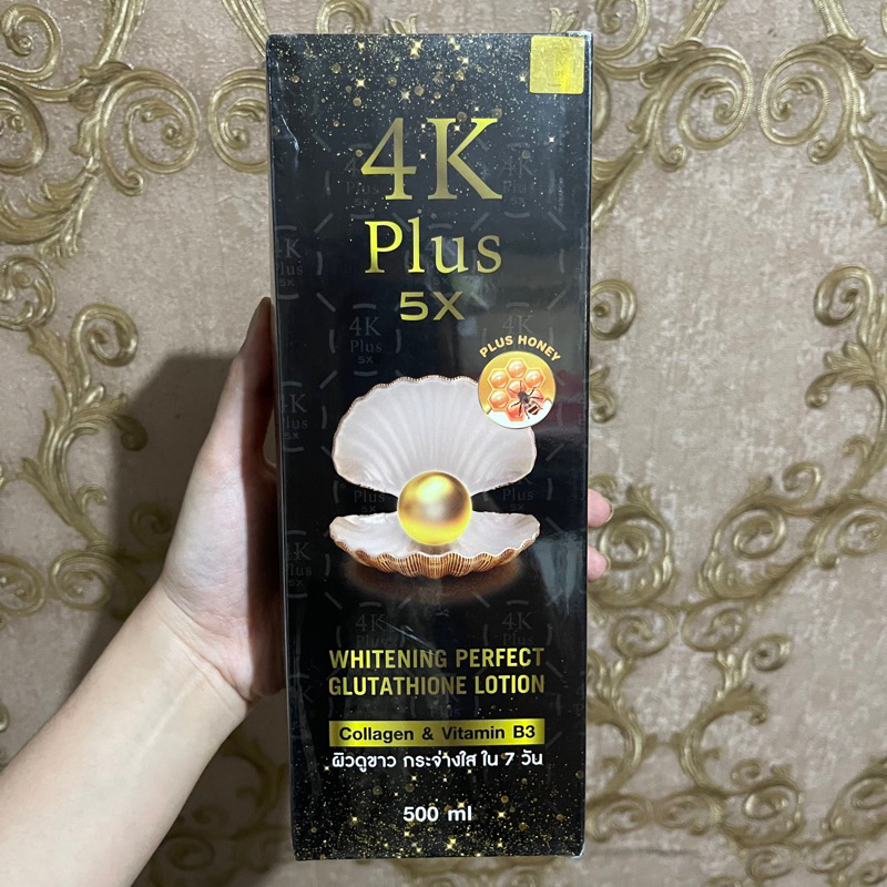 Jual [READY] 4K PLUS LOTION 5X WHITENING ARBUTIN LOTION 500ML | Shopee ...
