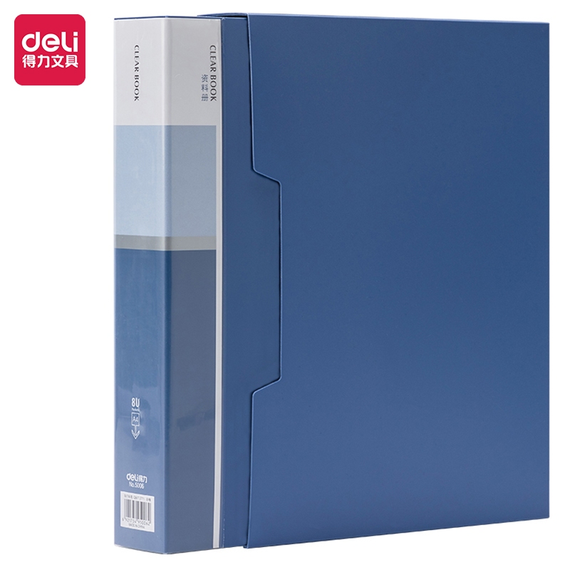 Jual Deli Display Book / Map Clear Holder / Document Keeper A4 80 ...