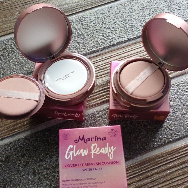 Jual Marina Glow Ready SPF 30 Pa+++ | Shopee Indonesia