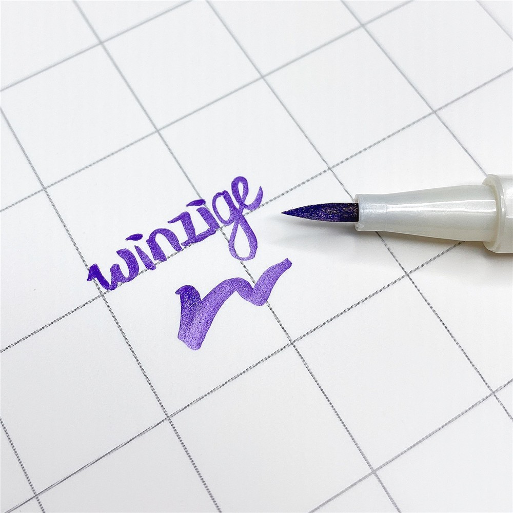 Jual Winzige Metallic Brush Pen Spidol Warna Pena Kuas Metalik ...