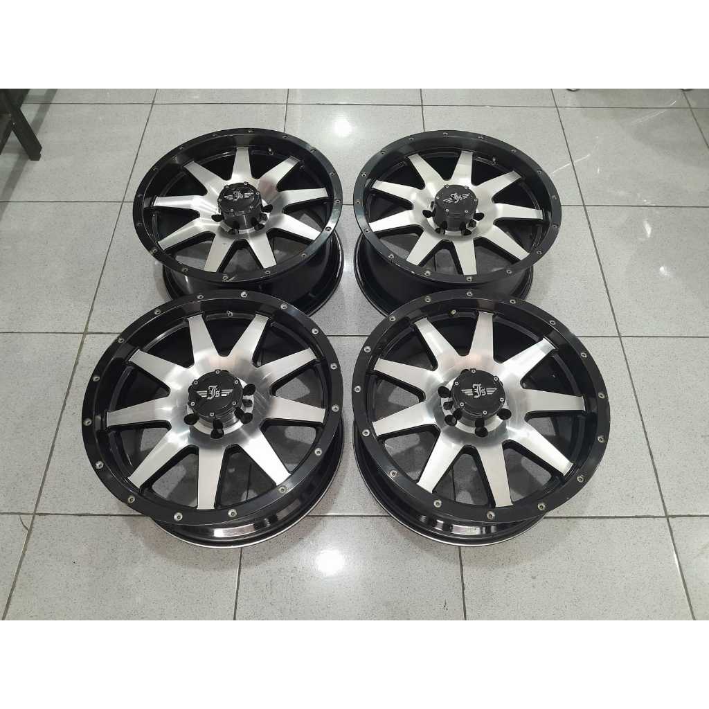 Jual VELG MOBIL BEKAS RACING R20 FORTUNER HYLUX TRITON FORD RANGER RING ...