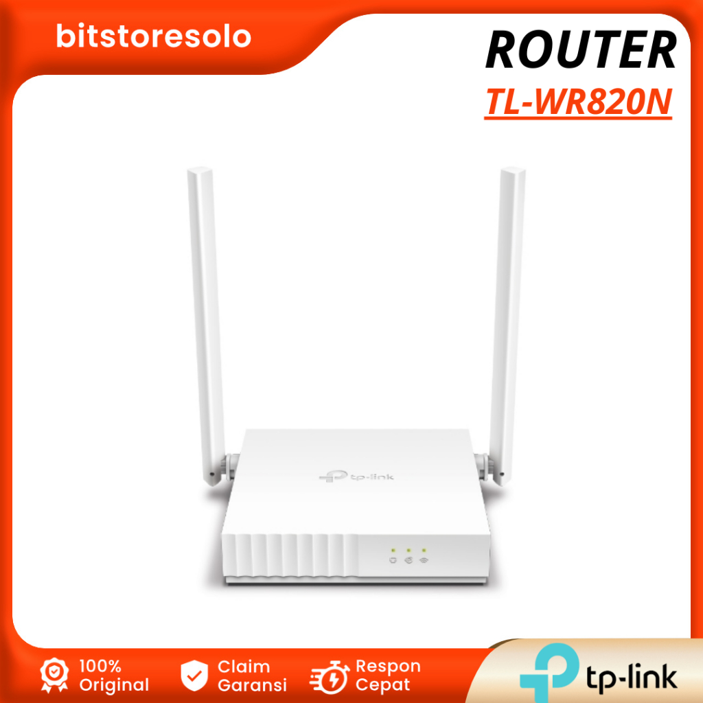 Jual Router Wireless Wi-Fi TP-Link TL-WR820N 300MBps | Shopee Indonesia