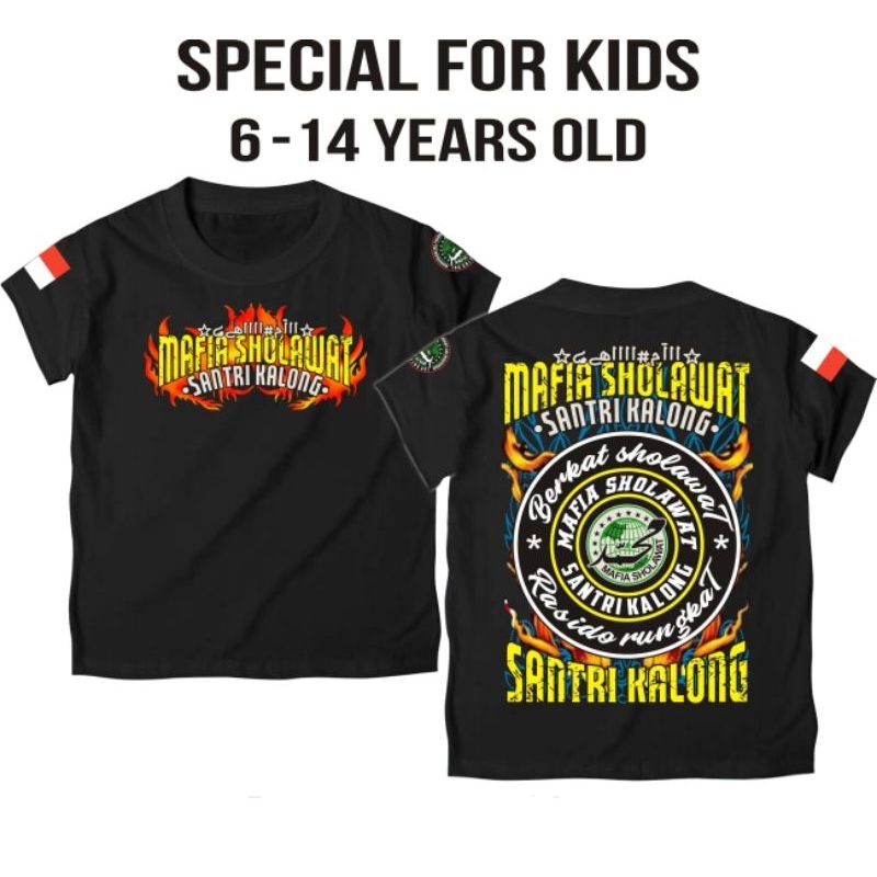 Jual baju mafia sholawat, baju santri kalong, kaos santri | Shopee ...