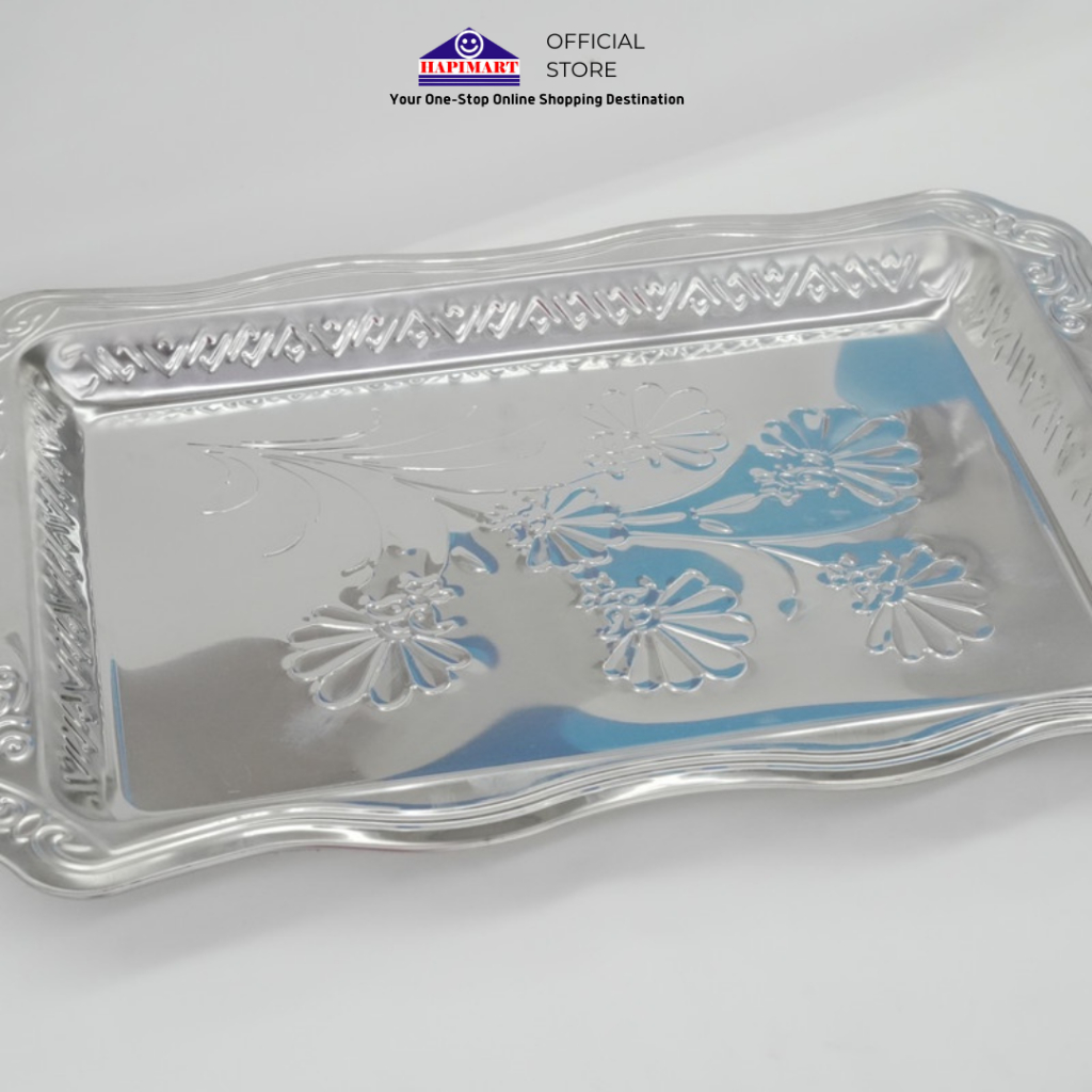 Jual Nampan Bunga Persegi Stainless Steel/Stainless Steel Tray Flower ...
