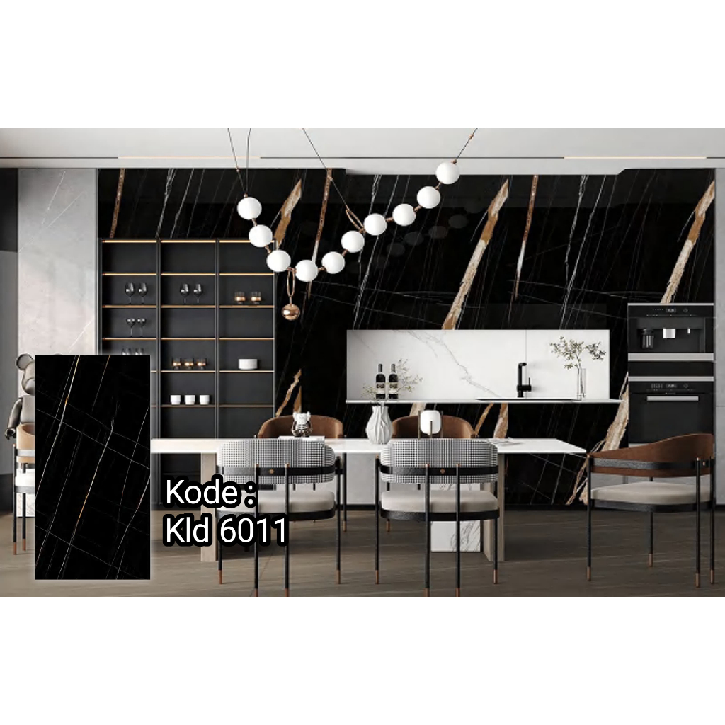 Jual Wallpaper dinding marble 60cmx30cm/Wallfoam marble/sticker marble ...