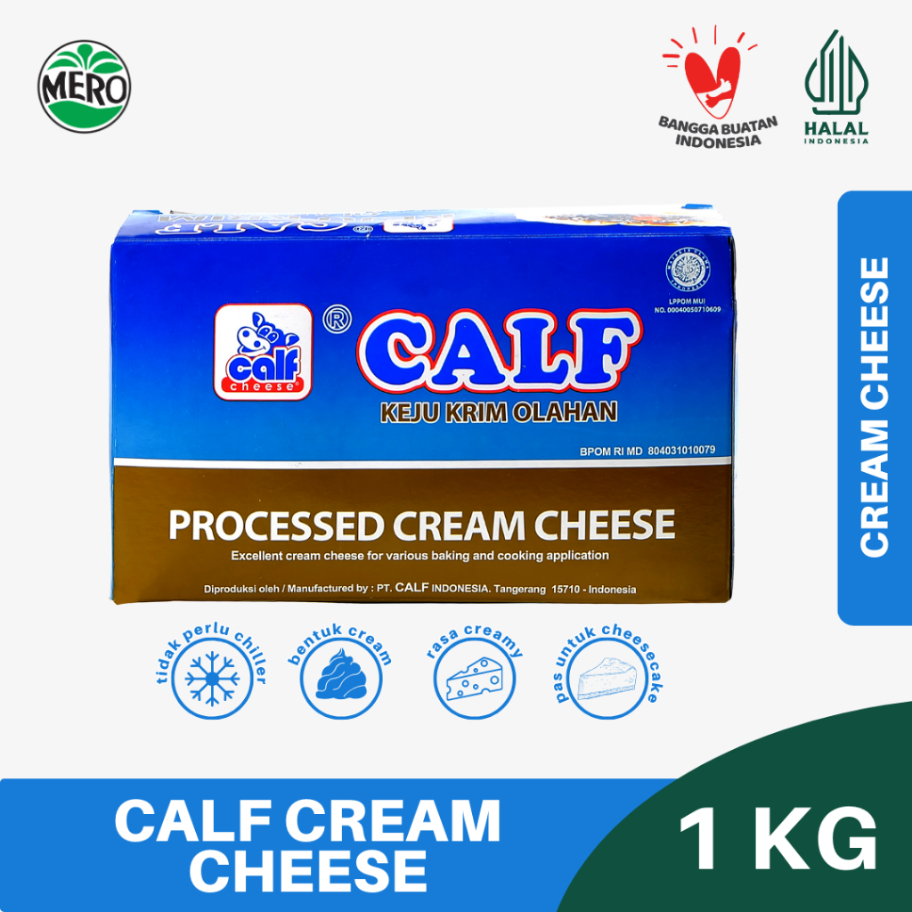 Jual Calf Processed Cream Cheese 1 Kg | Shopee Indonesia