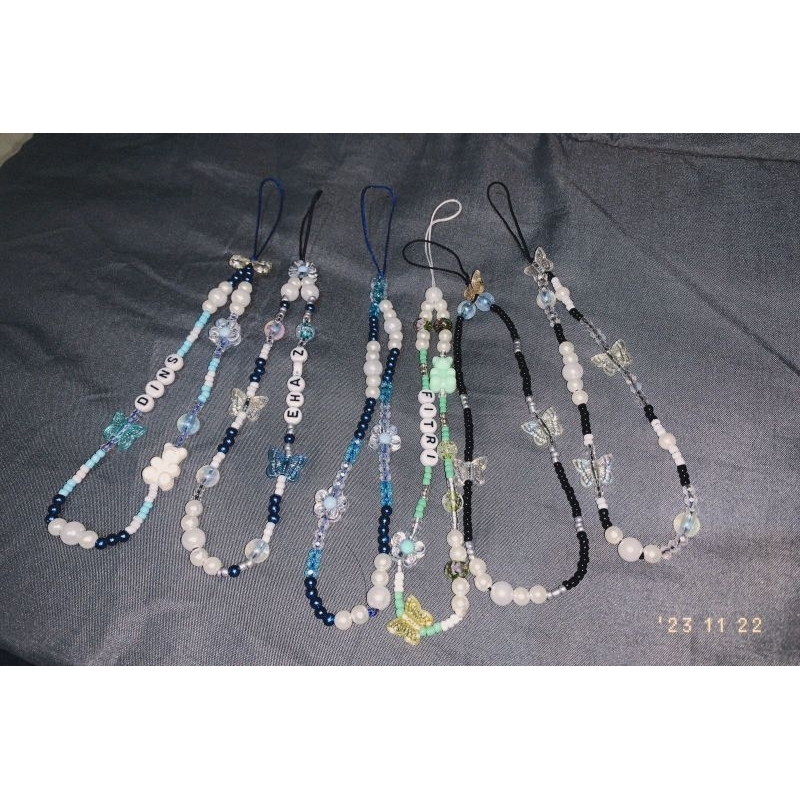 Jual Gantungan hp/ strap hp manik-manik | Shopee Indonesia