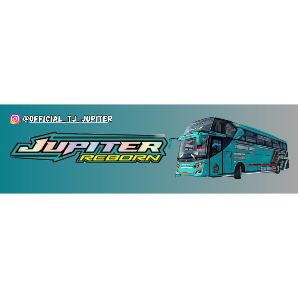 Jual STICKER BUS BASURI JUPITER1 Lembar Isi 45 kotak, STICKER BUS ...