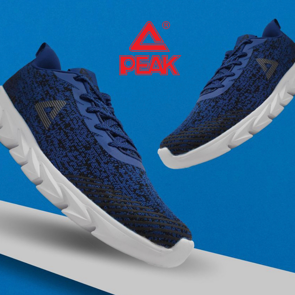 Jual Sepatu Pria Olahraga Lari / Running / Gym PEAK Original E93057H ...