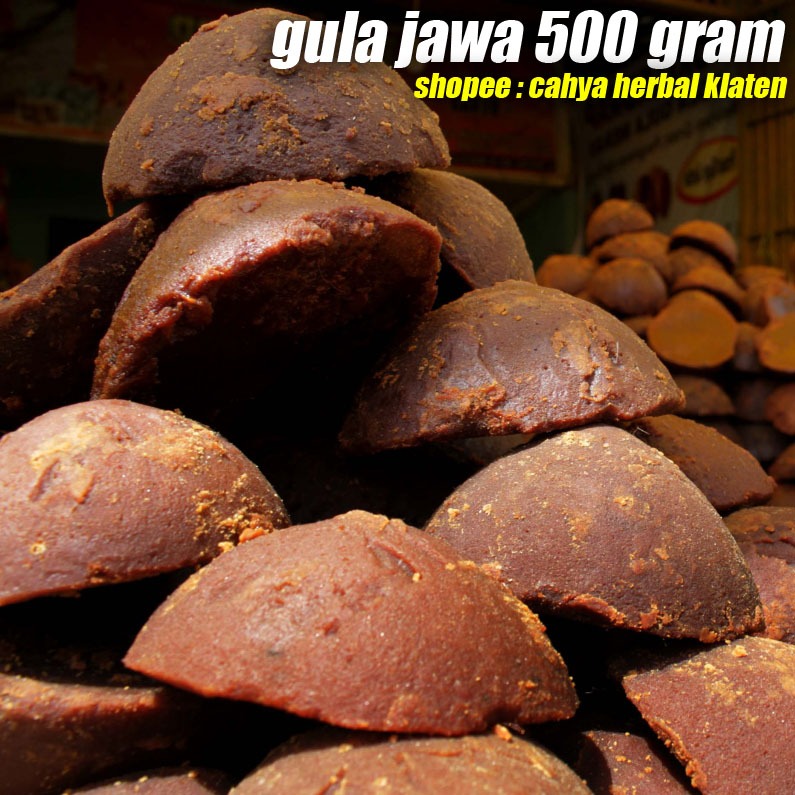Jual Gula Jawa Asli 500 Gram 1/2 Kg Merah / Aren Kualitas Super ...